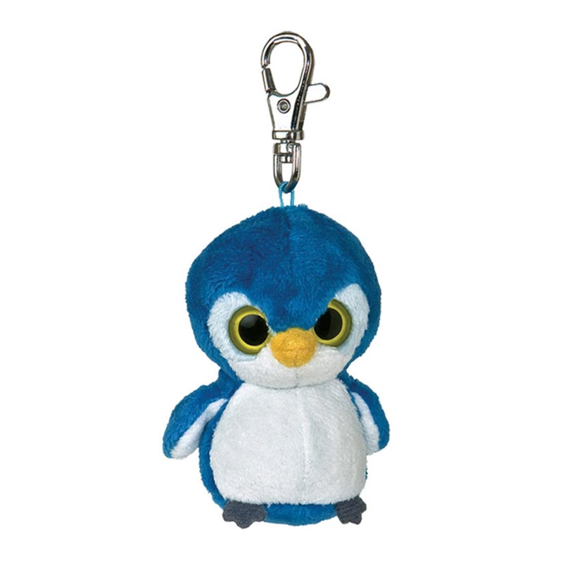 Kookee Plush Fairy Penguin Key Clip | Soft Penguin Keyring | Aurora - The Penguin Patrol