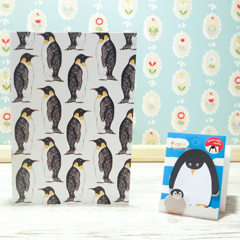 Penguin Notebook & Sticky Notes Stationery Bundle | Penguin Stationery ...