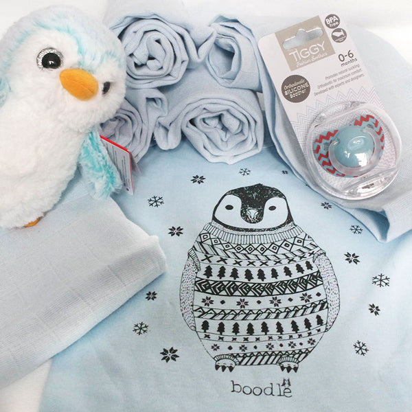 Blue Baby Gift Box | Deluxe New Baby Boy & Baby Shower Gift - The ...