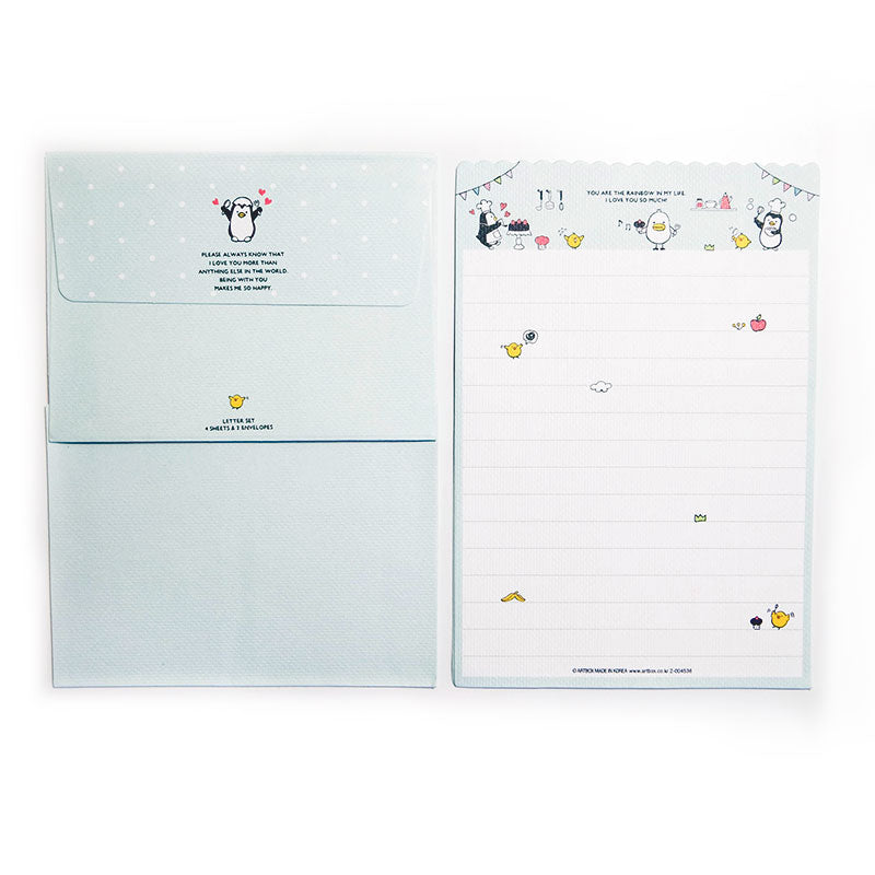 Miniature Penguin Letter Writing Set | Penguin Mini Letter Set | Artbox ...
