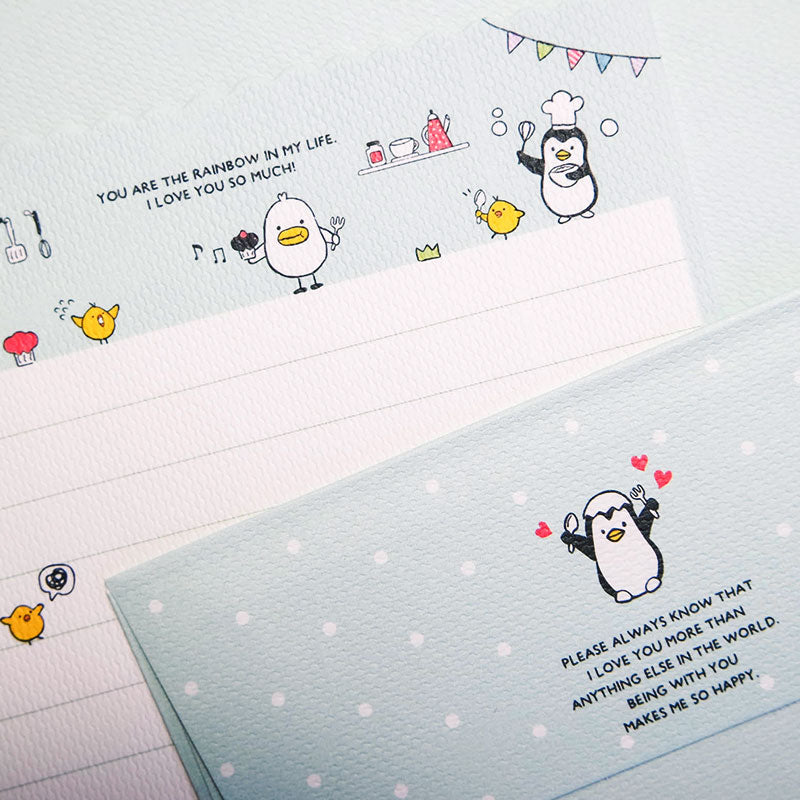 Miniature Penguin Letter Writing Set | Penguin Mini Letter Set | Artbox ...