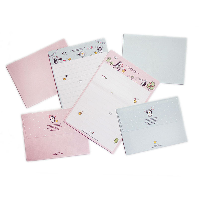 Miniature Penguin Letter Writing Set | Penguin Mini Letter Set | Artbox ...