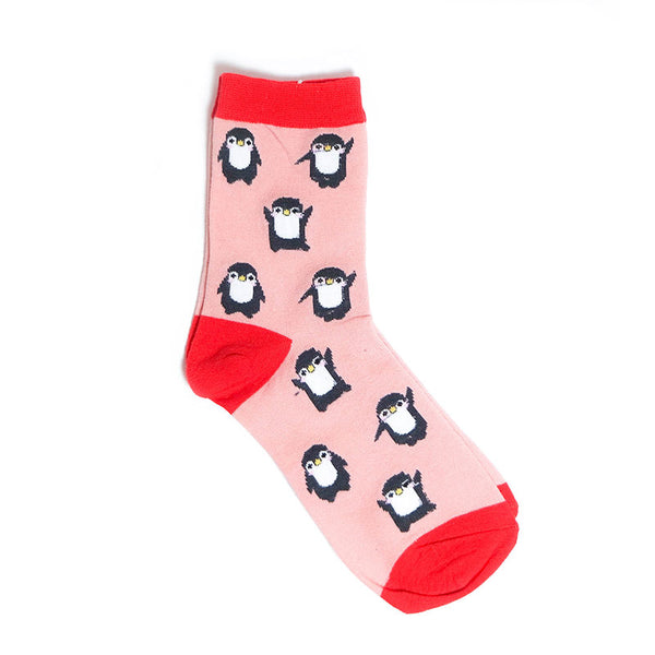 Womens Penguin Socks | Size UK 3-7 | Socks with Penguins on Them - The ...