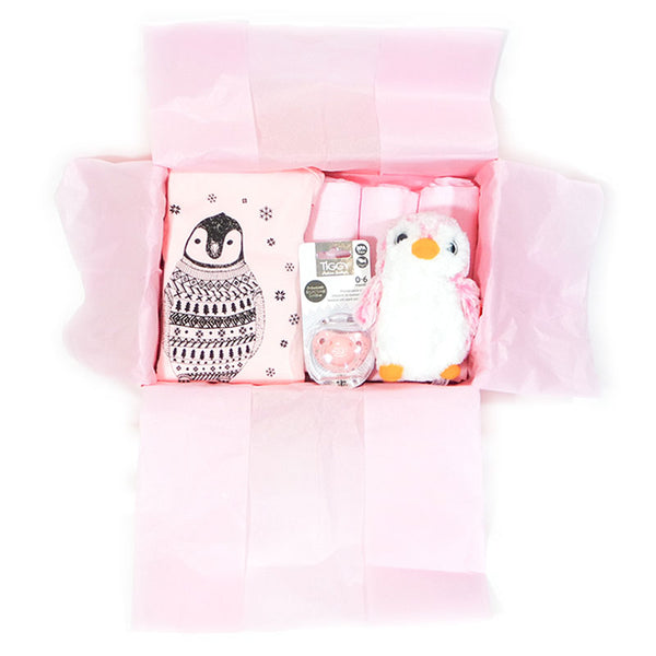 Pink Baby Gift Box | Girls 1st Birthday, New Baby & Baby Shower Gifts ...