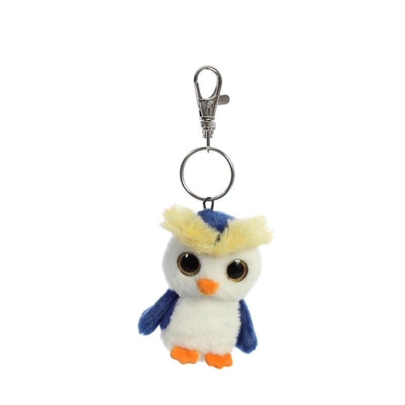Skipee Rockhopper Penguin Keyring Clip by Aurora - The Penguin Patrol